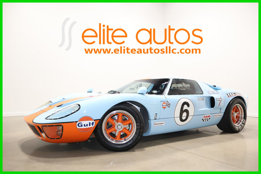 1967 Ford Ford GT Gulf Racing Livery Coupe Manual