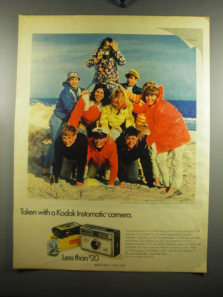 1967 Kodak Instamatic 104 Camera Ad | eBay