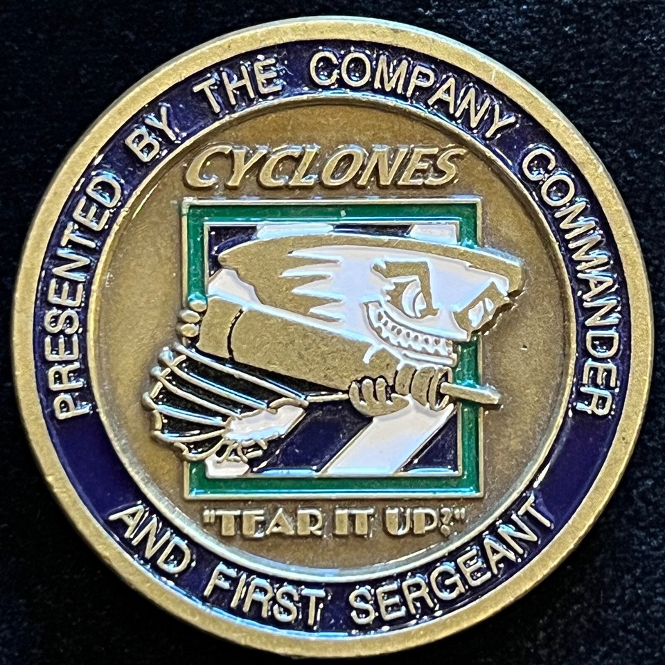 Company C 4th Battalion 64th Armor Commander Vintage Challenge Coin | eBay