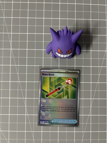 Roto-Stick 127/131 - Pokemon TCG Prismatic Evolutions - NM PokeBall ...