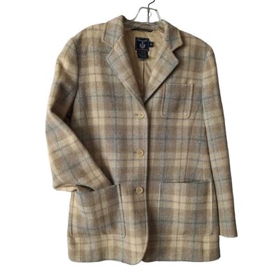 FACONNABLE wool Alpaca women's blazer designed in France made in Italy ...