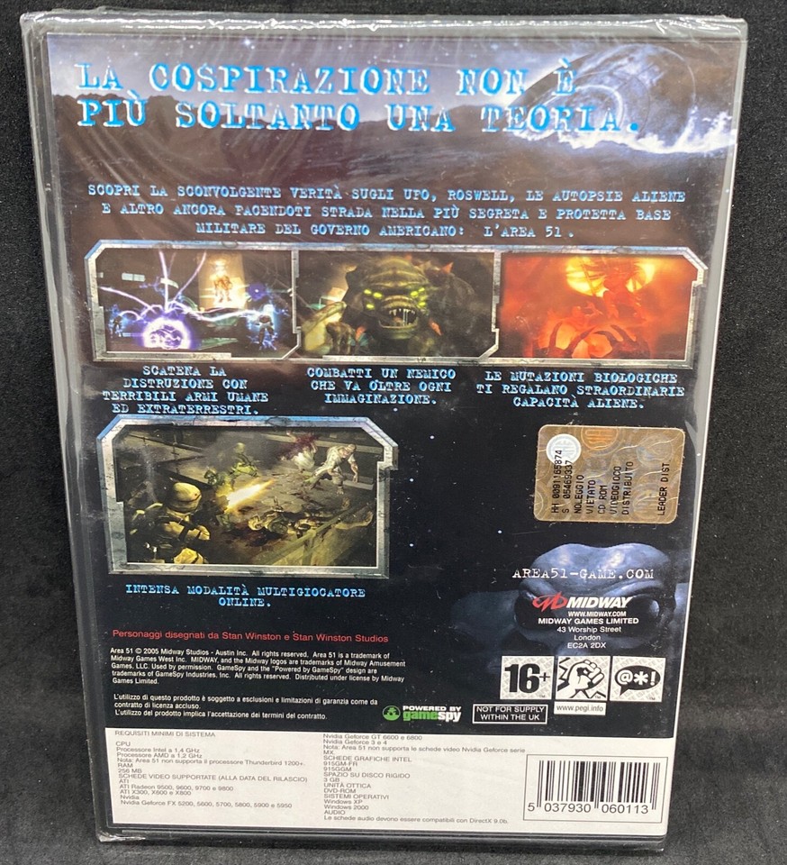 AREA 51 PC - MIDWAY NEW SEALED | eBay