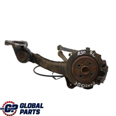 Mini Cooper R50 R52 R53 Cooper Rear Left N/S Leg Brake Suspension Hub ...