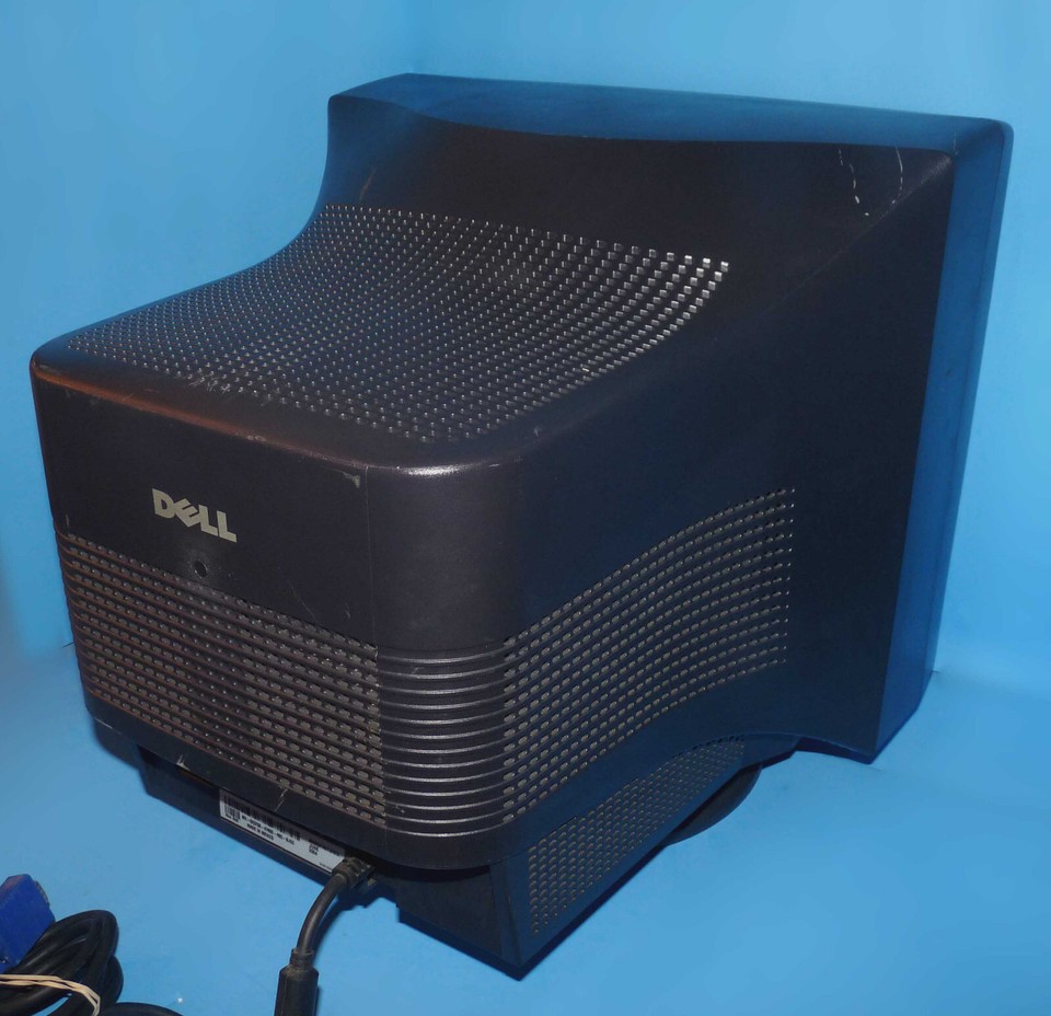 Dell 19" M993S 1600x1200 VGA Flat CRT Computer Monitor - Retro Gaming ...