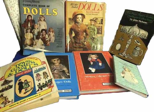 6 Vtg Doll Collecting Books, Toys Games 1860-1930,kay Desmond, John ...