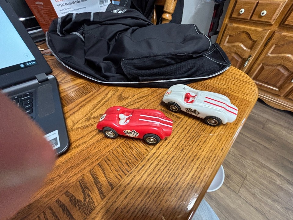 Vintage Eldon Ferrari Grand Prix Slot Car 1/32 Scale lot of 2 | eBay