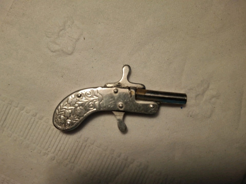 Vintage 1-1/2" Miniature Cap Gun 2MM Pinfire Pistol Austria | eBay