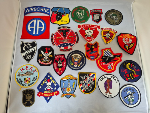 Selection Of Cloth Military Badges | eBay UK