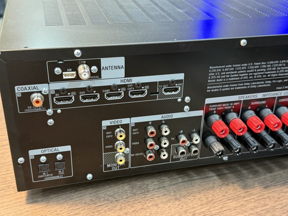 Sony STR-DH740 7.2 Ch Stereo Receiver 4K Pass Through 145W Tested and ...