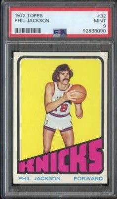 1972-73 TOPPS #32 PHIL JACKSON PSA 9 (RC) KNICKS HOF *INVAJ2666 | eBay