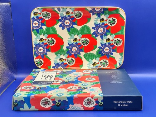 Maxwell & Williams Teas & C’s GLASTONBURY Rectangular Plate Floral ...