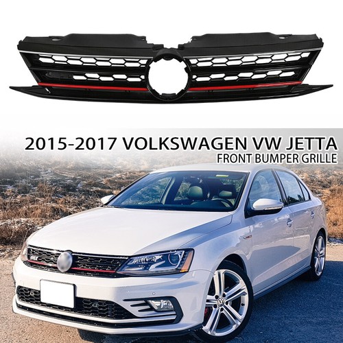 Fit 2015 2016 2017 Volkswagen Jetta GLI Front Upper Grille Honeycomb w ...
