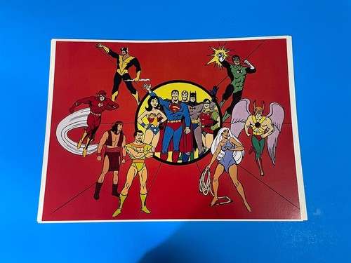 DC COMICS THE WORLDS GREATEST SUPER-FRIENDS POSTER NEW BLACK VULCAN ...