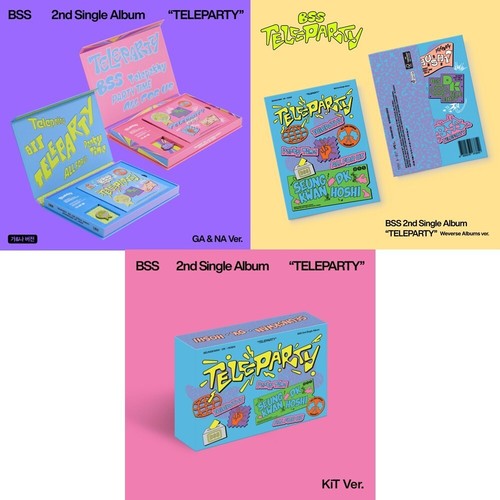 BSS TELEPARTY 2nd Single Album Regular 2 + Weverse Albums + KiT Set | eBay