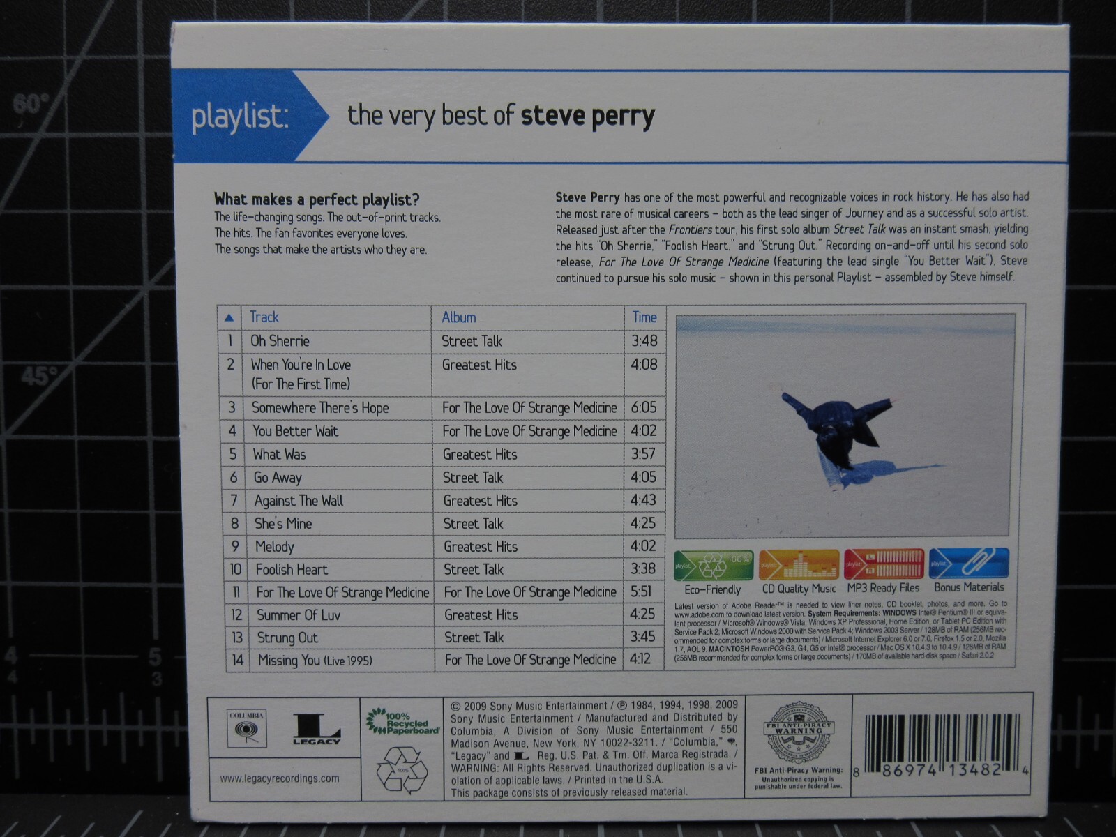 STEVE PERRY - Playlist: The Very Best Of Steve Perry - CD | eBay