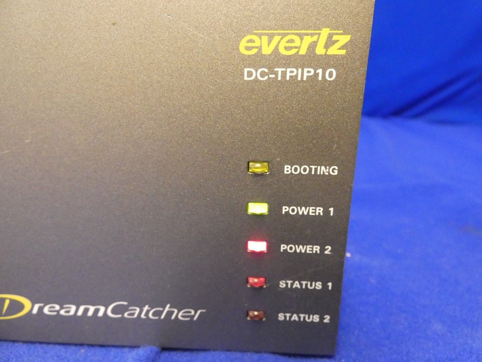 Evertz DC-TPIP10 DreamCatcher Touch Screen Panel w/1 Evertz Power ...