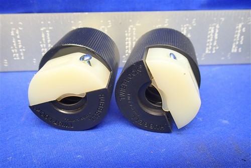 LOT OF 2 HUBBELL 2321 20 AMP 250V PLUG NEW OLD STOCK NOS UNUSED | eBay