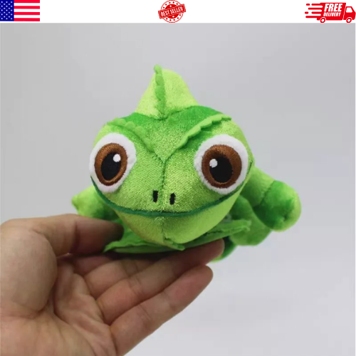 Disney Parks PASCAL SHOULDER PLUSH DOLL Rapunzel Tangled Magnet ...