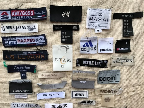 Vintage & Modern Clothing Labels Tags by Your Choose | eBay