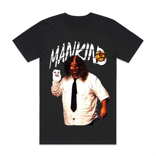 CUSTOM T SHIRT MANKIND MICK FOLEY WWE WRESTLING WCW AEW VINTAGE TEE ...