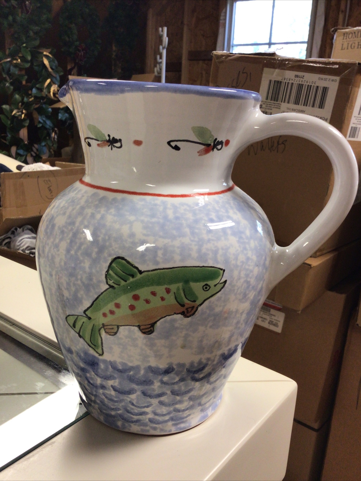 Mesa Fish Lure Pitcher Hungary PRISTINE 8.5” height | eBay