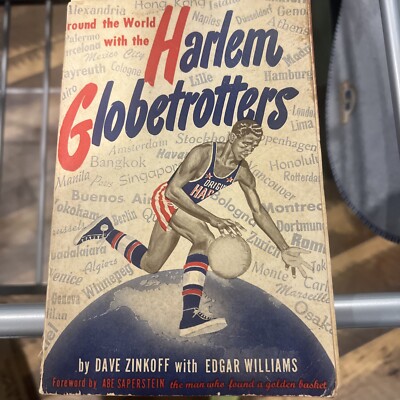 Harlem Globetrotters by Dave Zinkoff Basketball 1953 Signed. | eBay