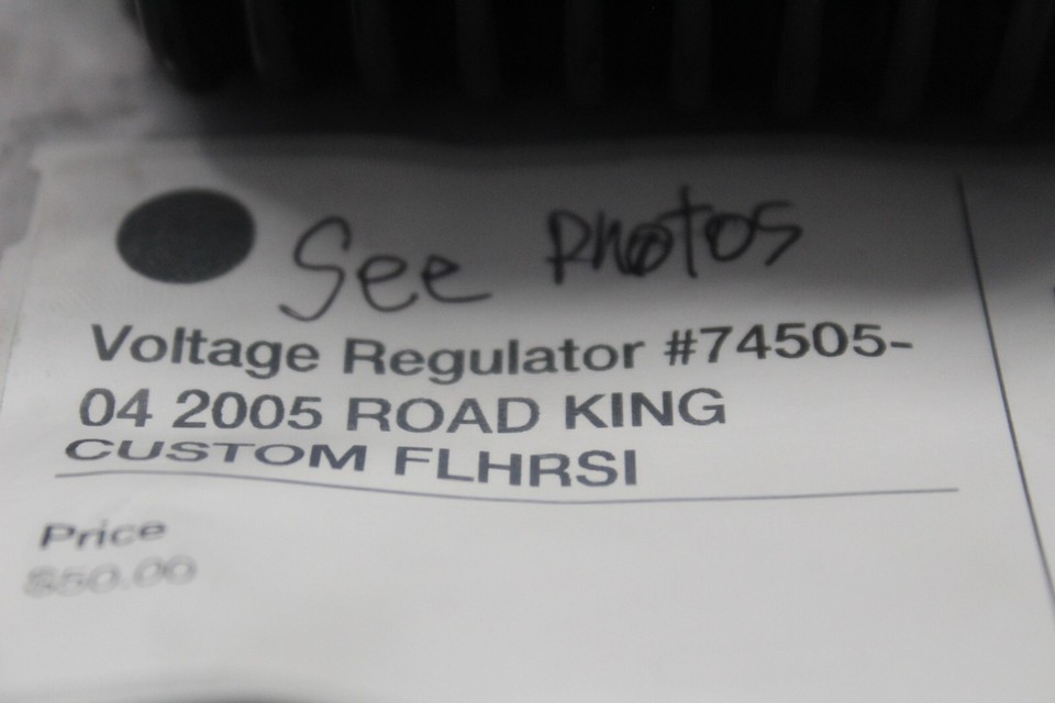 Voltage Regulator #74505-04 HARLEY DAVIDSON | eBay