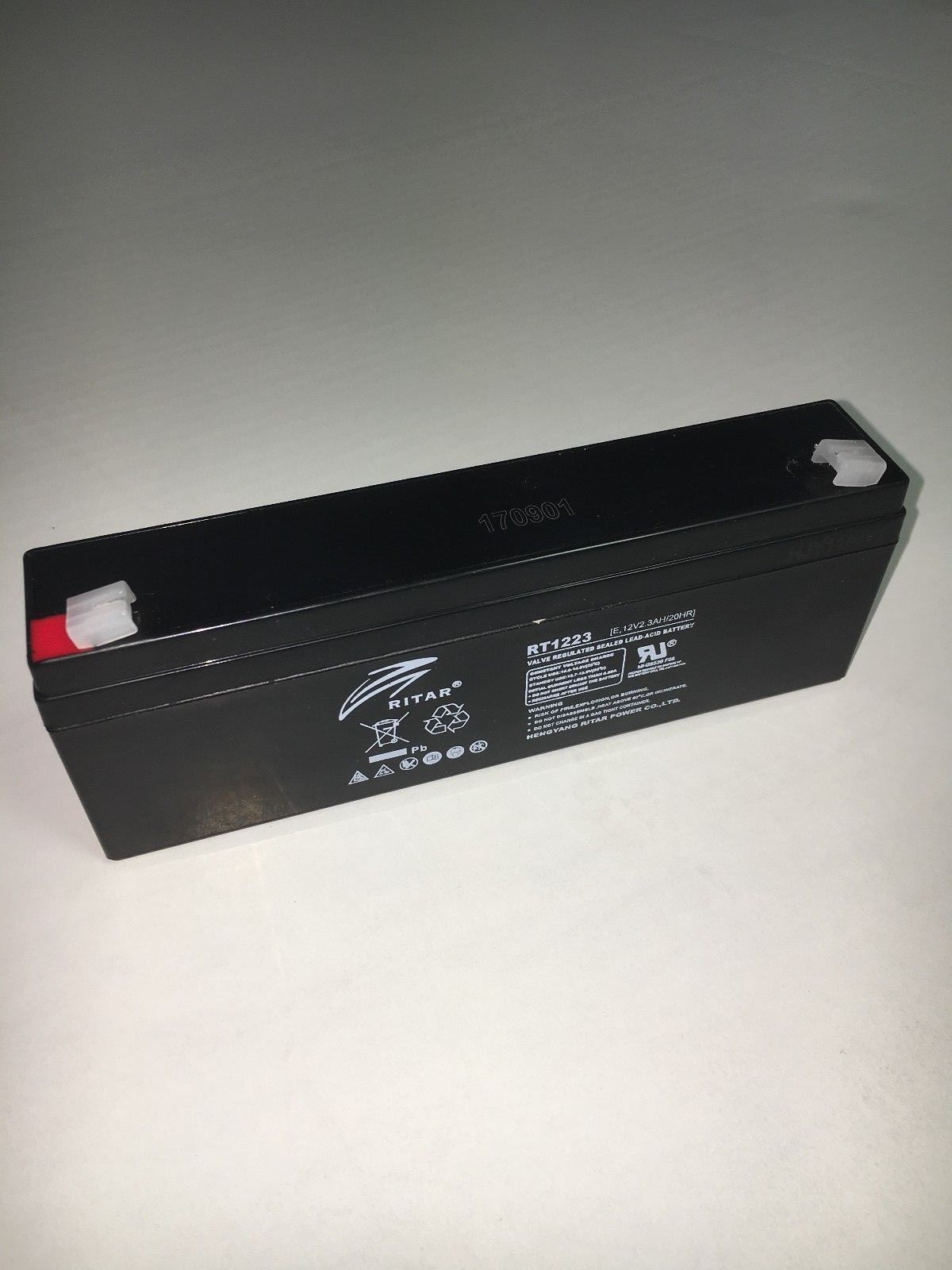 RITAR RT1223 / RT1219 RECHARGEABLE ALARM BATTERY 12v 2.3ah also ...