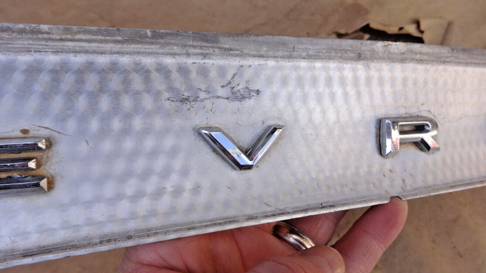 1964 Chevy Impala SS Rear TRUNK LID COVE INSERT / TRIM MOLDING Original ...