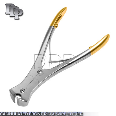 CANNULATED FRONT PIN & WIRE CUTTER 23CM TC TIP ORTHOPEDIC INSTRUMENTS ...
