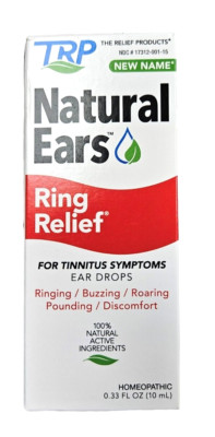 TRP Natural Ears Ring Relief Homeopathic Ear Drops for Tinnitus Relief ...