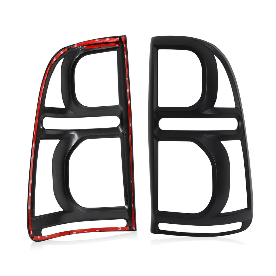 Rear Tail Light Cover Guard Surround Trim For Toyota Hilux VII Vigo ...