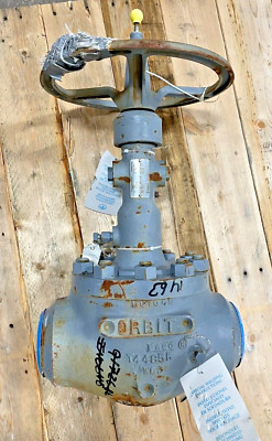 ORBIT 1463SGS-BW Rising Stem Full Port Ball Valve 4" Class 600 BE ...