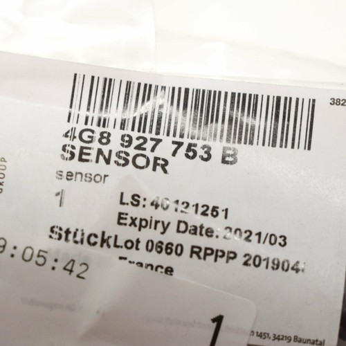 NEW AUDI A8 D4 FRONT LEFT DOOR KEYLESS SENSOR 4G8927753B 2016 4G8-927 ...