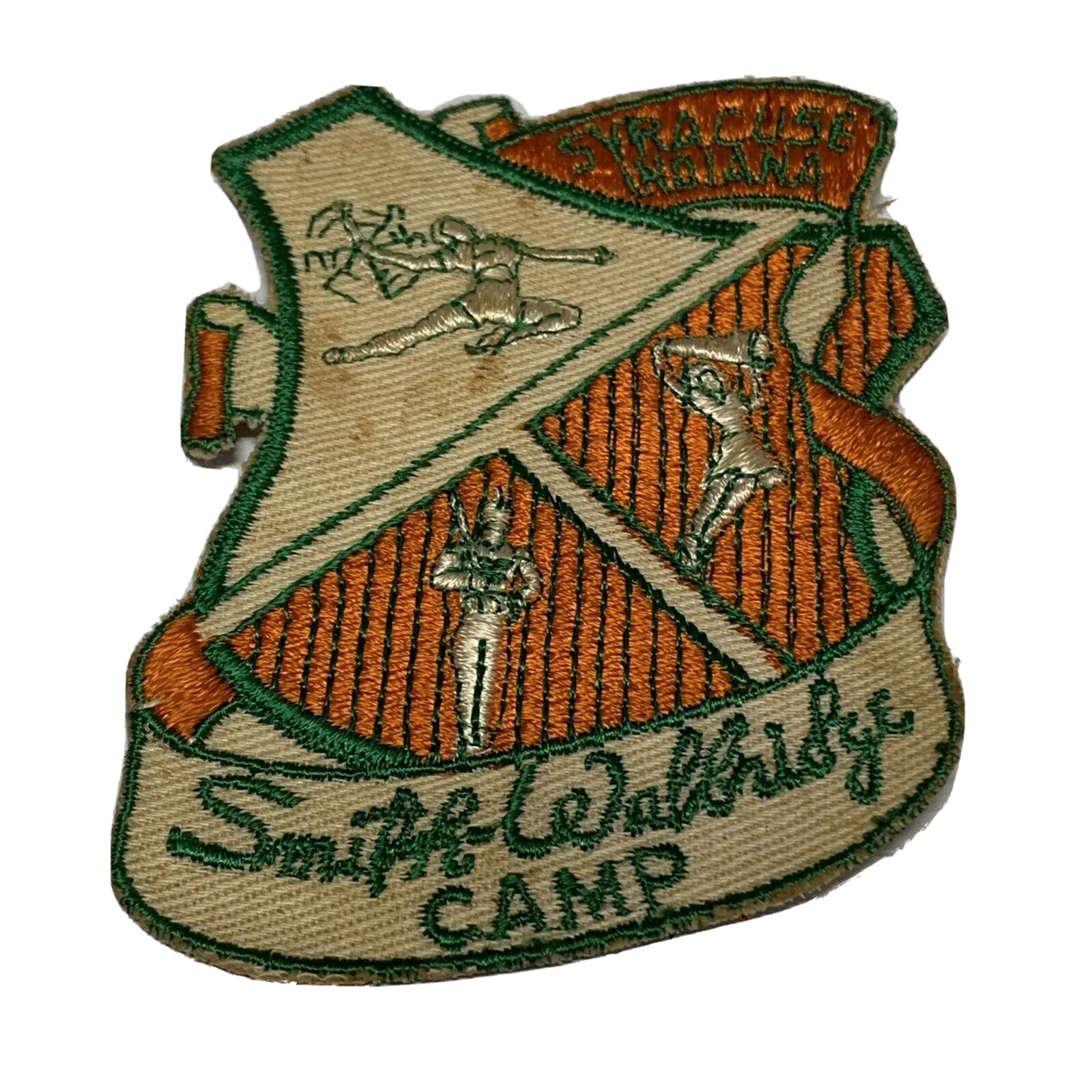 SMITH-WALBRIDGE CAMP Embroidered PATCH Band Twirler Cheer SYRACUSE ...