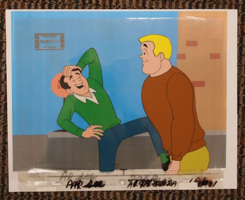 Archie Original Production Cel OPC Reggie Moose Cartoon TV Filmation ...