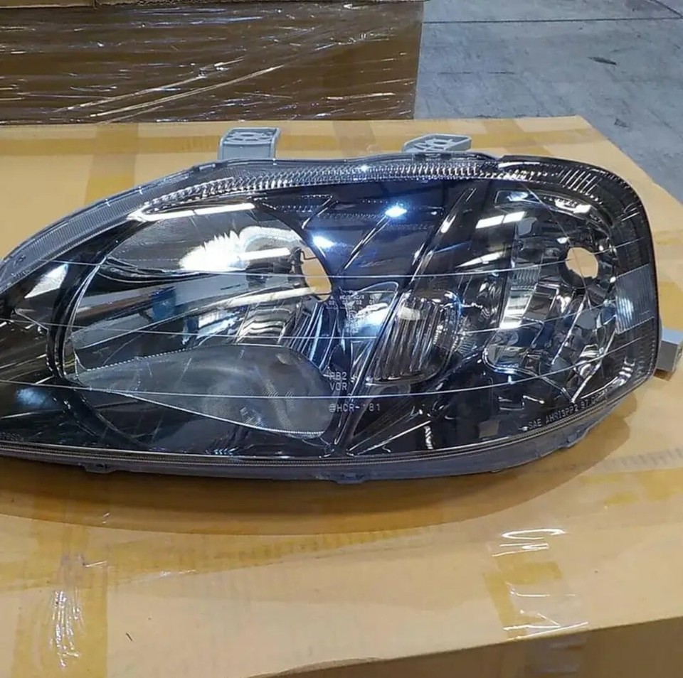 HONDA CIVIC EK9 TYPE R JDM GENUINE HEAD LAMPS OEM 99-00 EM1 STANLEY EK4 ...