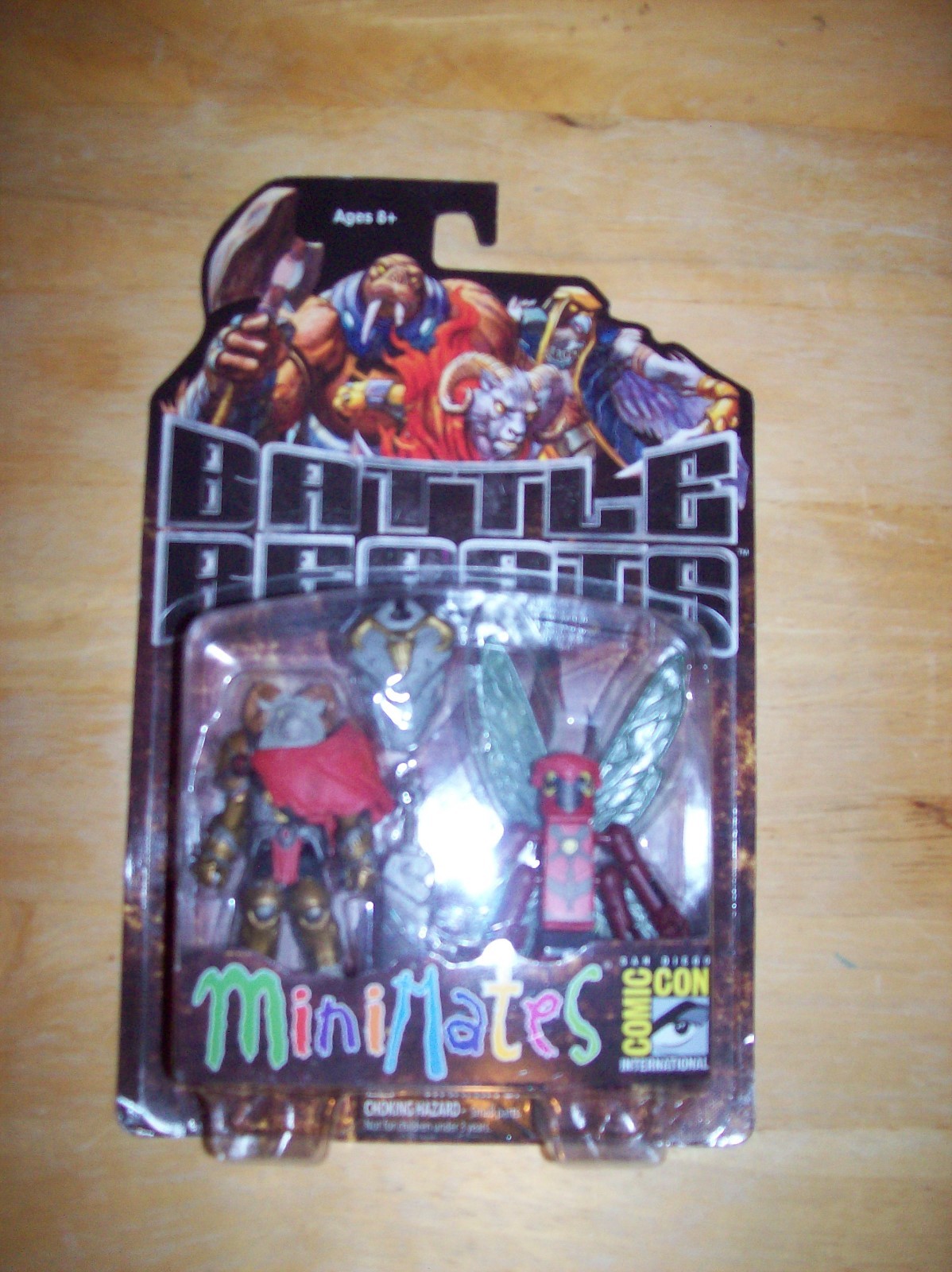 Battle Beasts Minimates SDCC Exclusive Vorin & Zik 2-Pack Comic con NEW ...