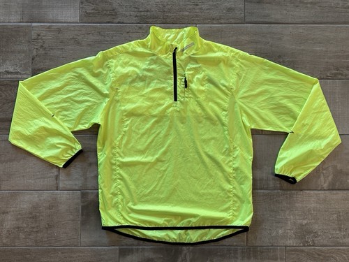 Brooks Shelter Technology Running Jacket Men’s High Visibilty Large ...