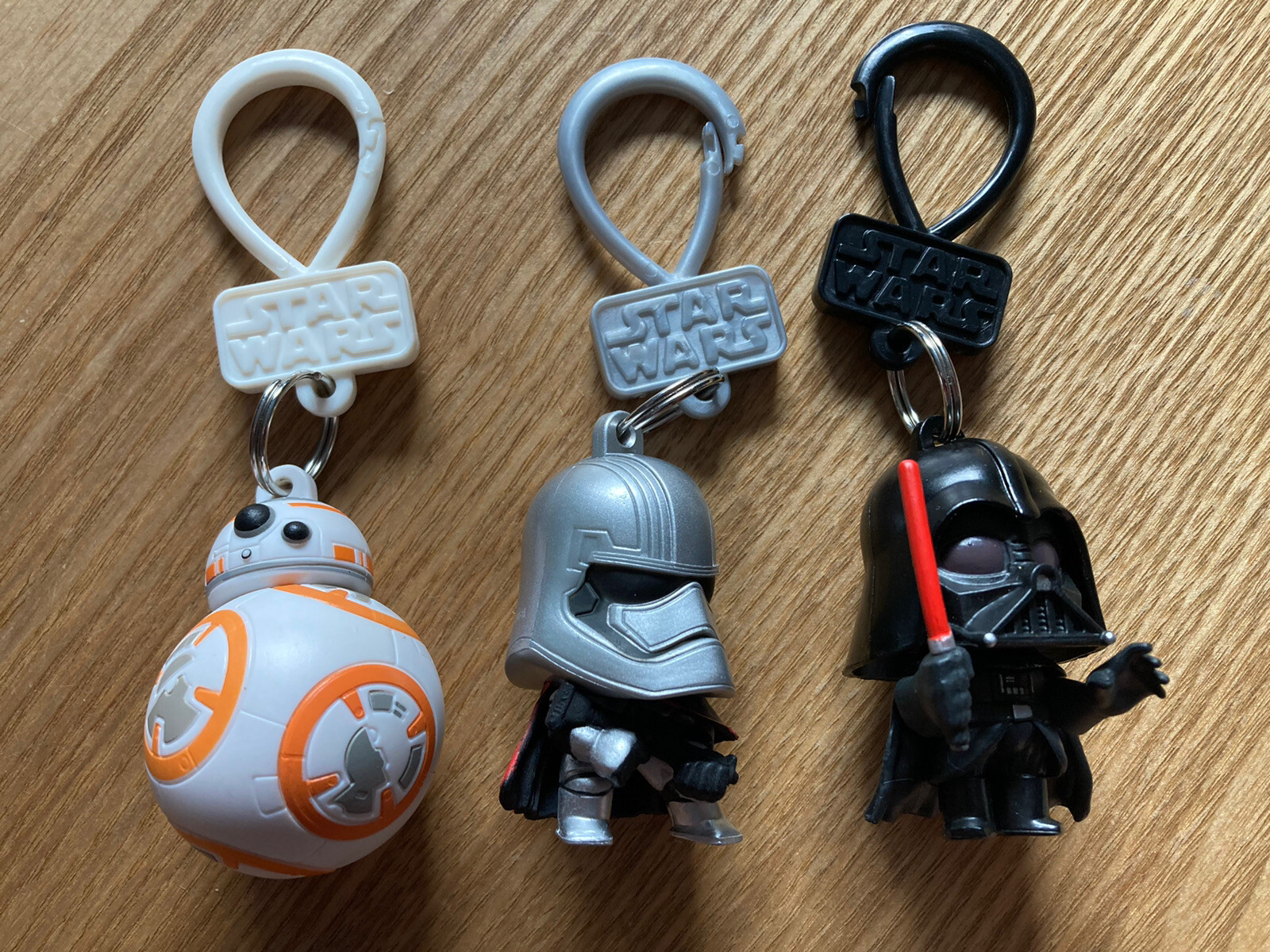Star Wars Disney Character Bag Clip keychain Series 1 Full Set ...