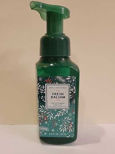" FRESH BALSAM" Bath Body Works Gentle Foaming Hand Soap W/Essens.oils ...
