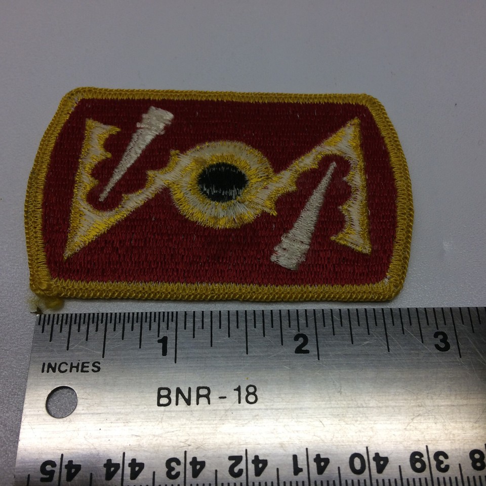 Vintage Military Patch Army Infantry Insignia Yellow Border | eBay