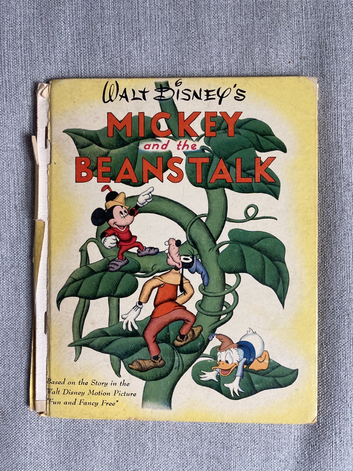 1947” Walt Disney Mickey and the Beanstalk | eBay