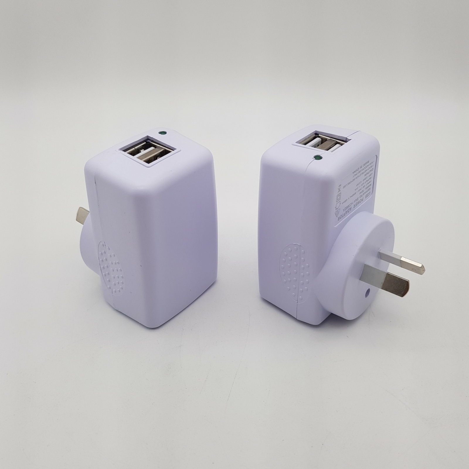 USB Power Brick Adaptor AU Plug Dual Port Universal Compact Small 2A ...