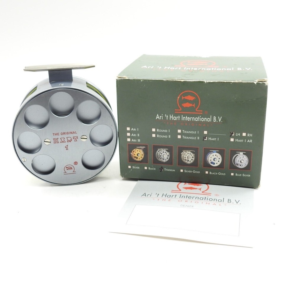 Ari 't Hart Original “Hart 1” Fly Fishing Reel. LHW. Made in Holland. W ...