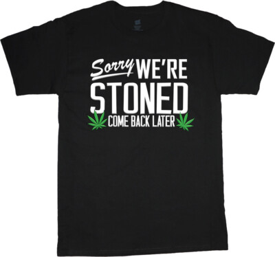 Big and Tall T-shirt Funny Stoner Weed Pot 420 Shirts King Size Mens ...
