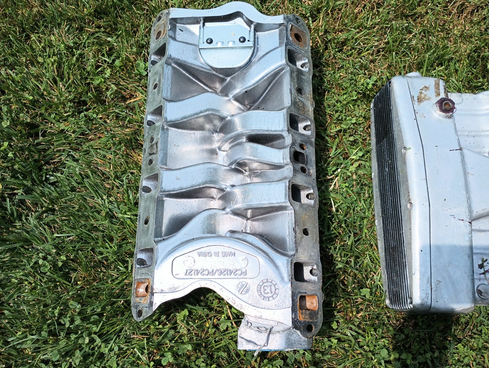 1993-1995 Ford Lightning 5.8L Polished Intake Manifold Mustang Cobra ...