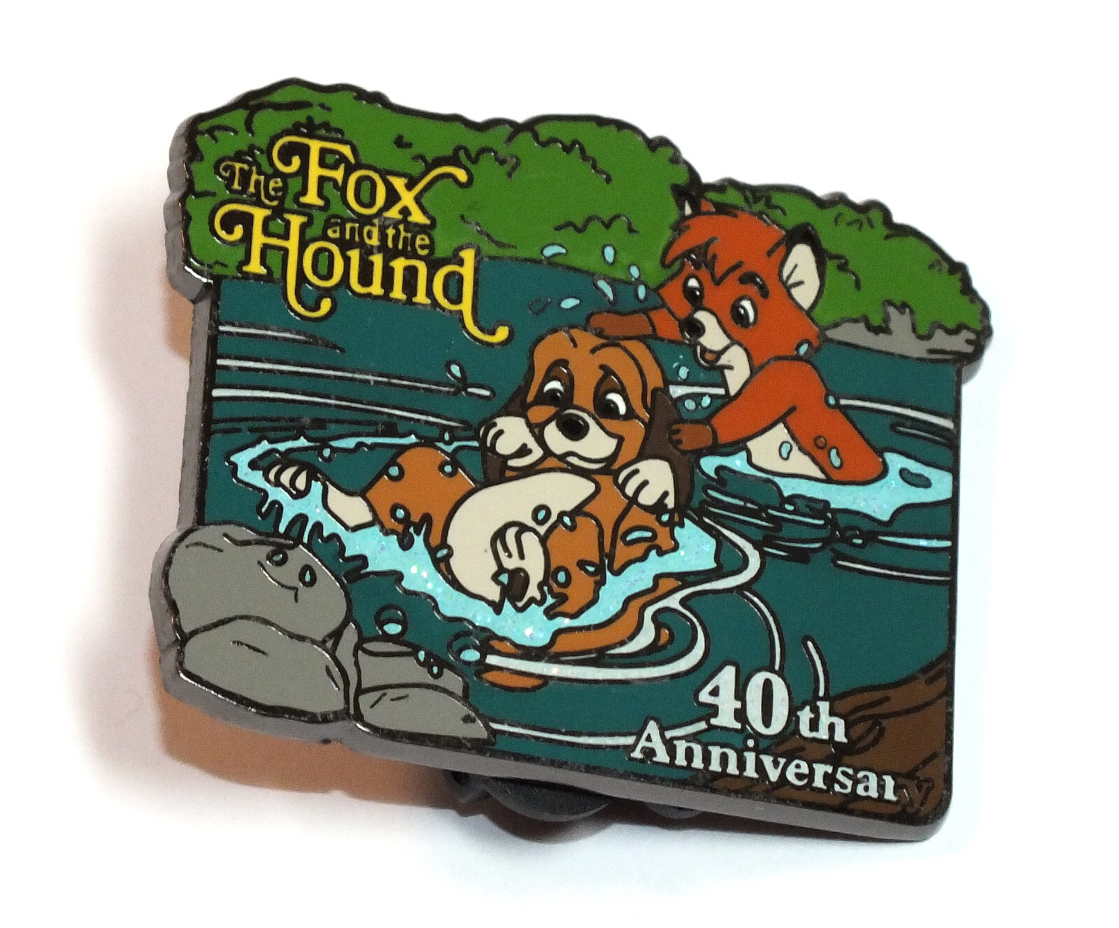 Disney Pin Trading The Fox and The Hound 40th Anniversary Todd Copper ...