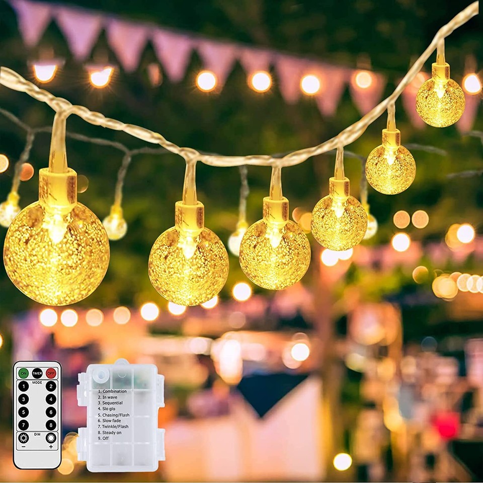 Fairy Lights Battery Operated String Light Remote String Lights For ...