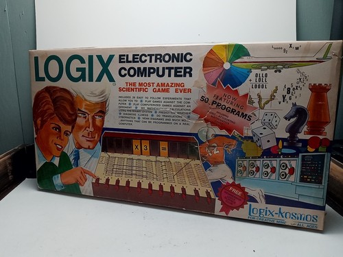Vintage 1972 Logix Electronic Computer 0-600 Miniature Computer RARE ...